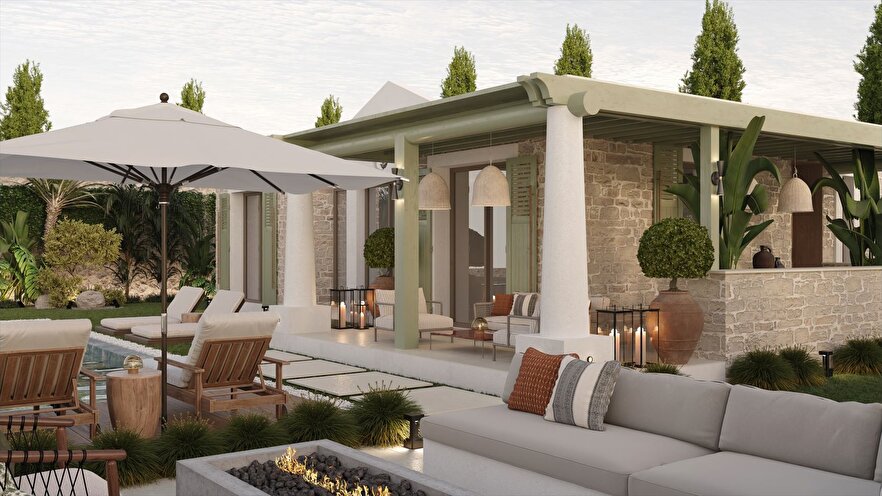 Oxalis Gümüşlük Project Bodrum Mugla projects | hepsiemlak